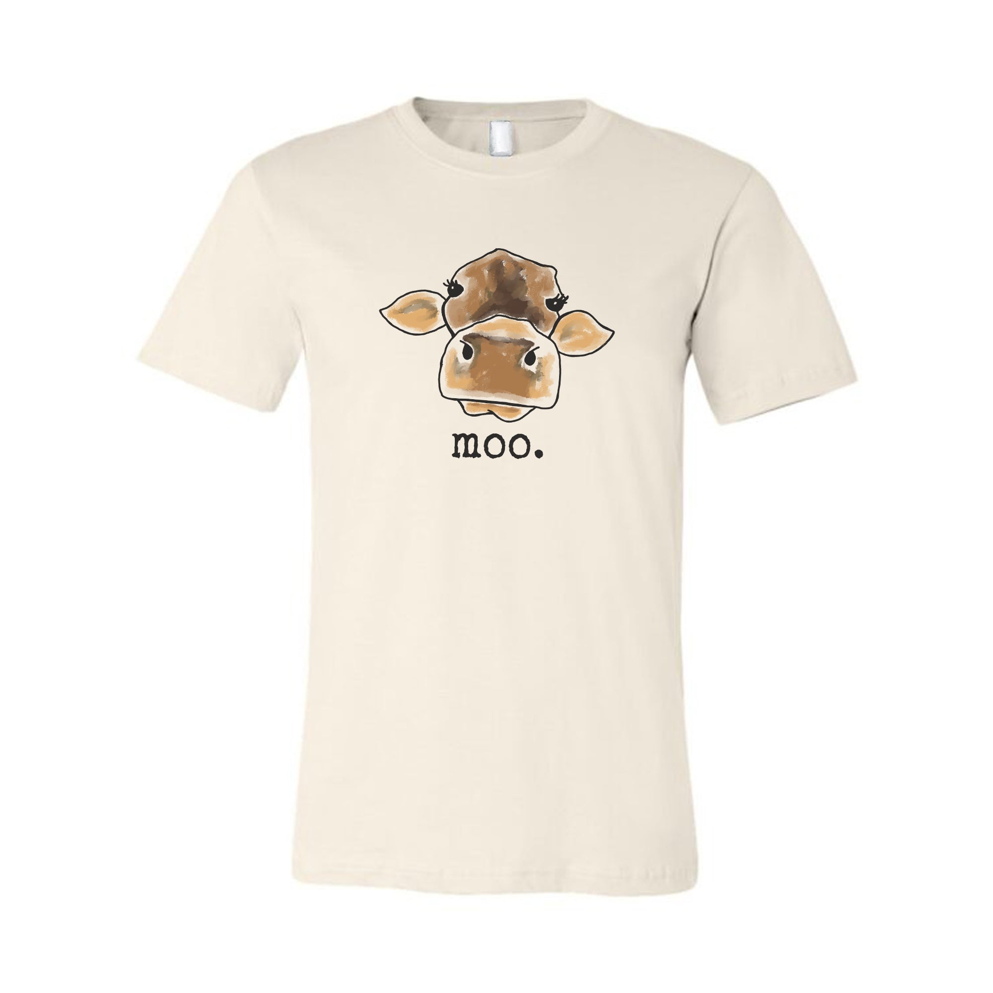 ADULT "moo." cow Country Farm Tee – Barefoot Baby